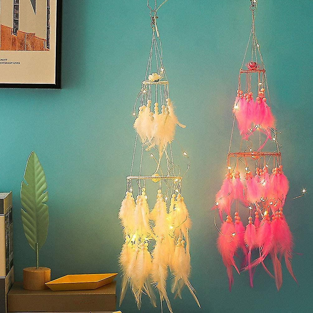 Dream Cher Decoration With Warm Led Light Chain To Hang Up, Warm White ...