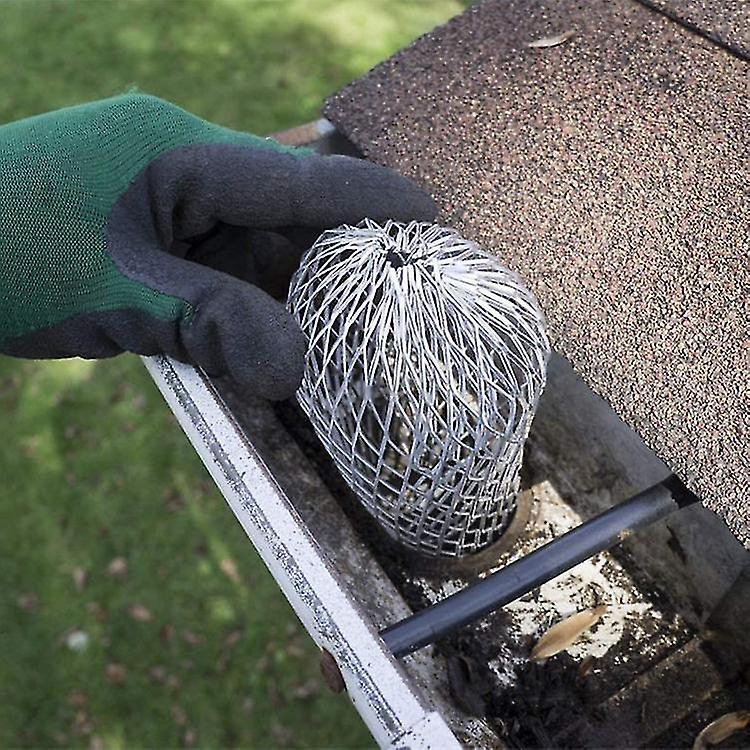 Sl Downspout Filter Aluminum Gutter Strainer Leaves Branches Filtering ...