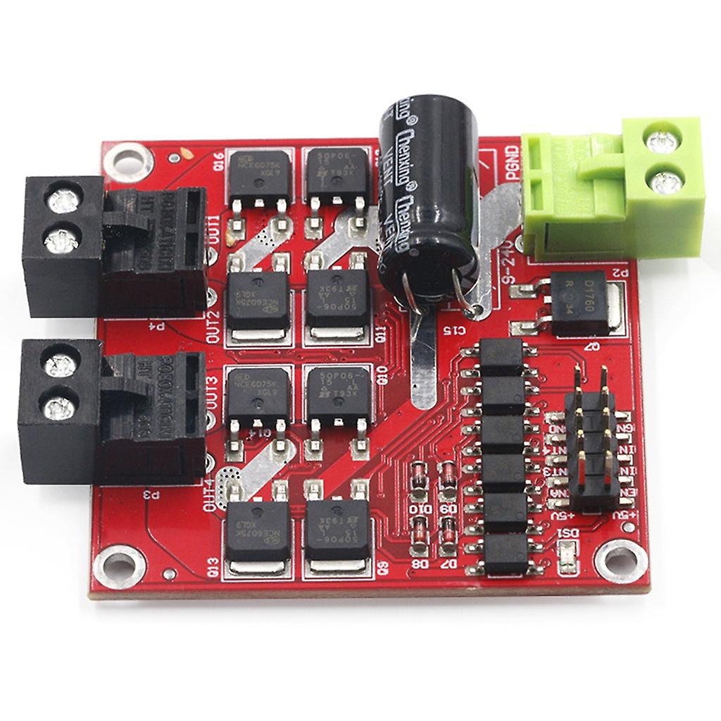 12V 24V 7A 160W Dual DC Motor Driver Module H-bridge L298 Control ...