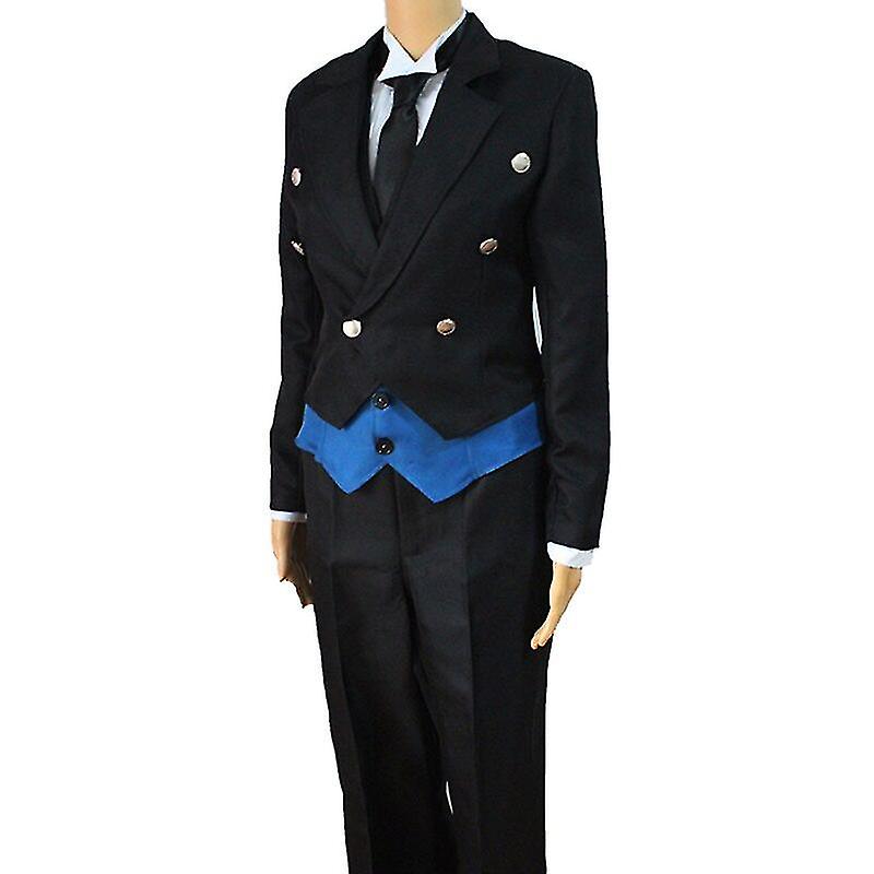 Black Butlers Cosplay Sebastian Michaelis Costume Japanese Anime Unisex ...