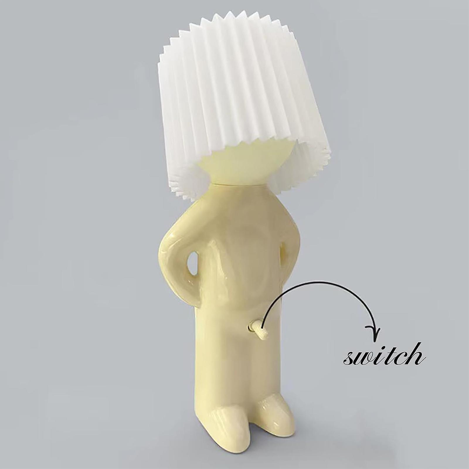 2024 NEW Shy Man Lamp, Naughty Boy Mr.p A Little Shy Man Creative Lamp ...