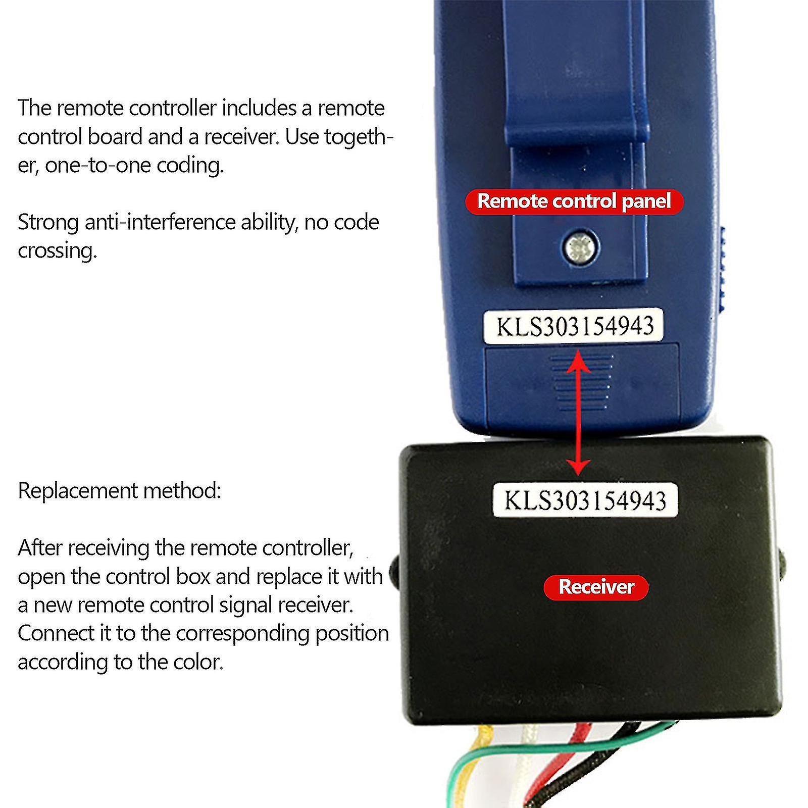 12v 250a Winch Remote Contactor Winch Control Solenoid Relay Twin ...