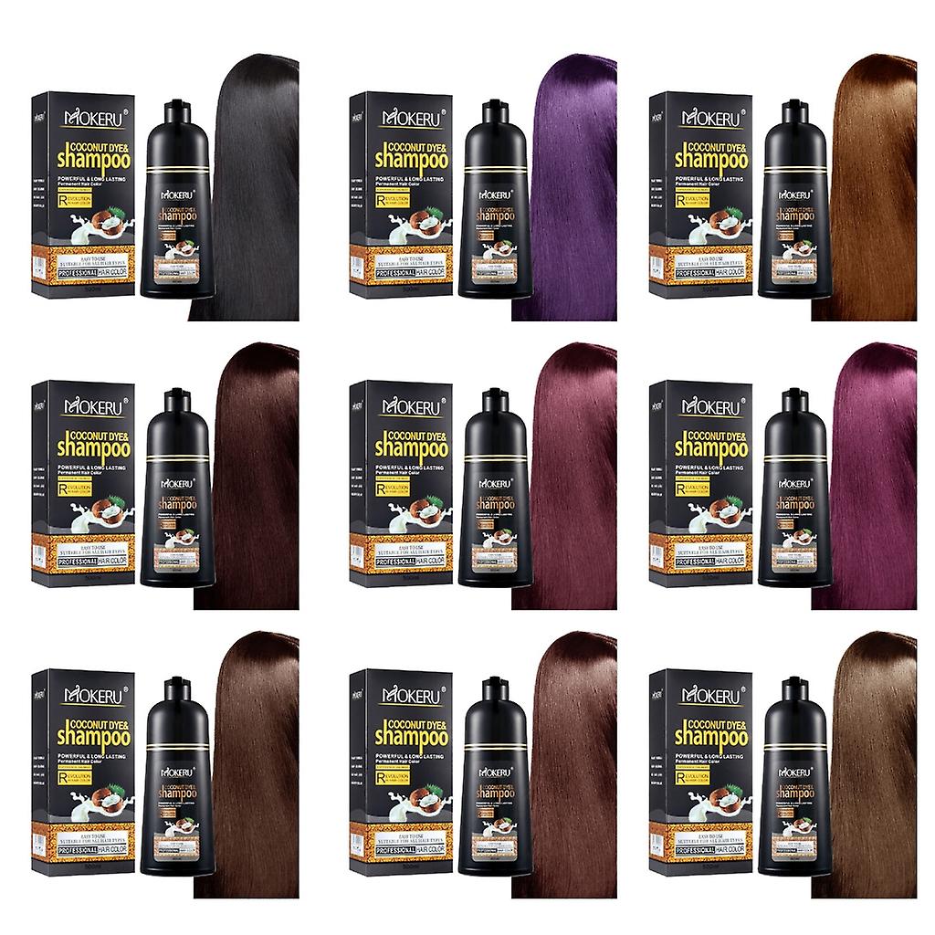 Hair Dye Shampoo Coconut Hair Color Shampoo Colors Hair in Minutes ...