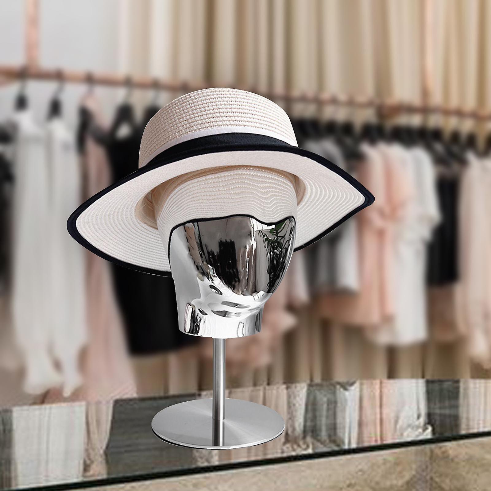 Wig Stand Mannequin Head Hat Holder with Stand Hair Styling Show Stand ...