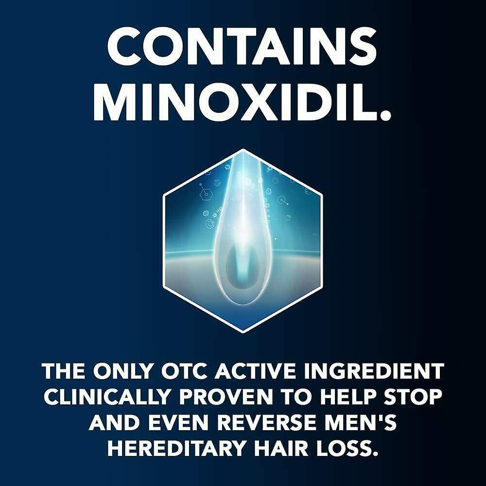 Regaine For Men Extra Strength Scalp Solution 5% w/v Minoxidil Prevent ...