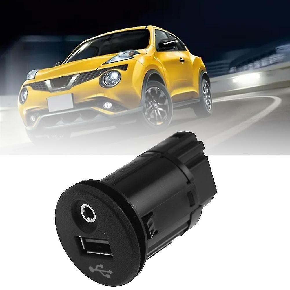 28023-BH00C Car AUX Port Adapter USB Auxiliary Plug For- Frontier 2011 ...