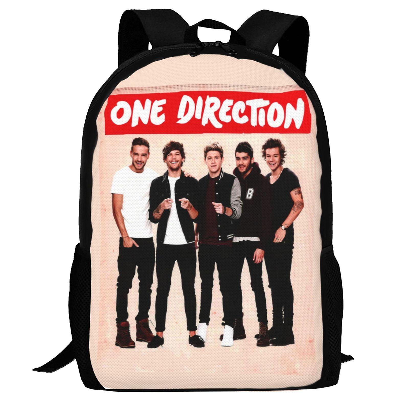 One Direction Backpack,3d Print Laptop Backpack Lightweight Casual ...