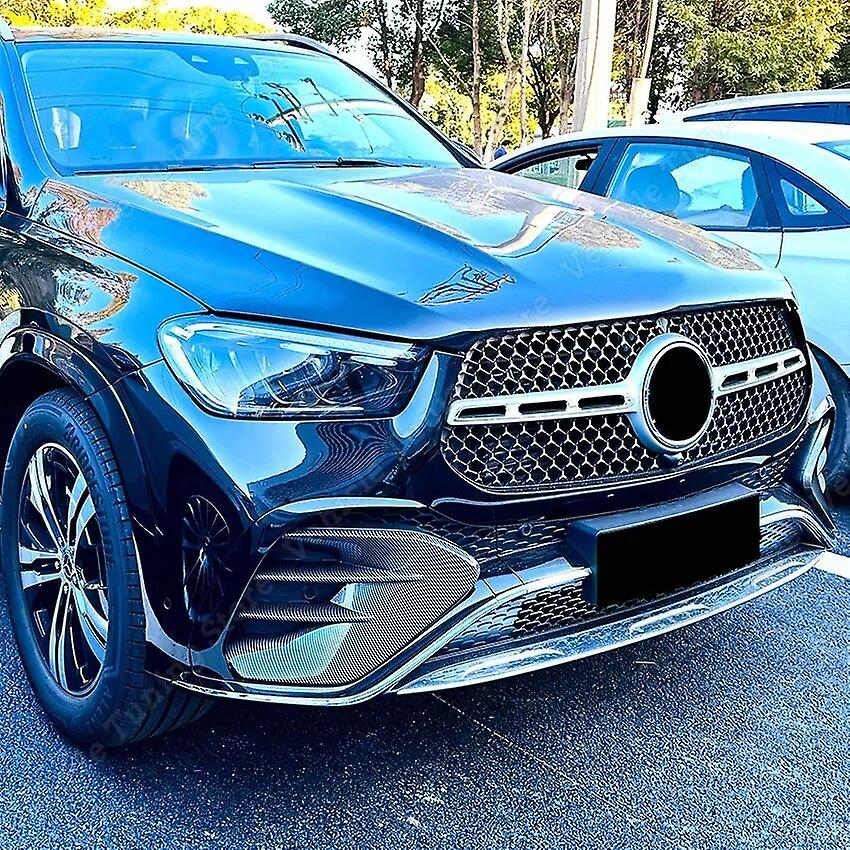Front Bumper Trim Splitter Canards Air Vent Fin For Mercedes Benz Gle Class W167 C167 Gle450 ...