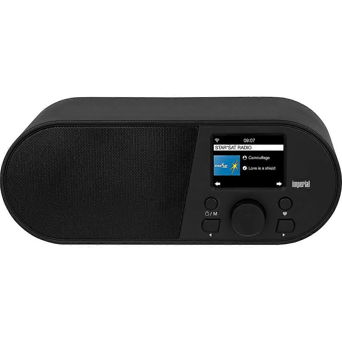 i105 WLAN Internet Radio with 2.4 Inch Color Display Black | Fruugo UK