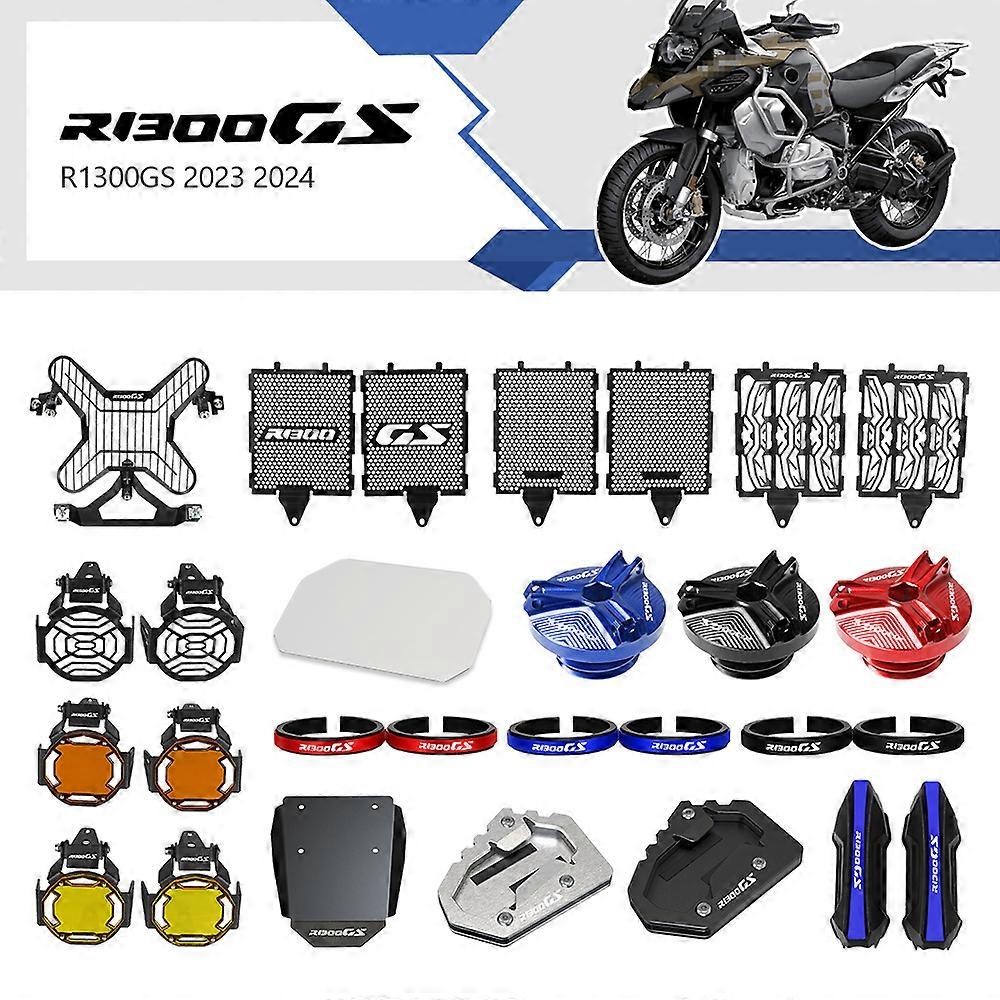 R1300GS Engine Guard Crash Bar Bumper Protector Block Fender License ...