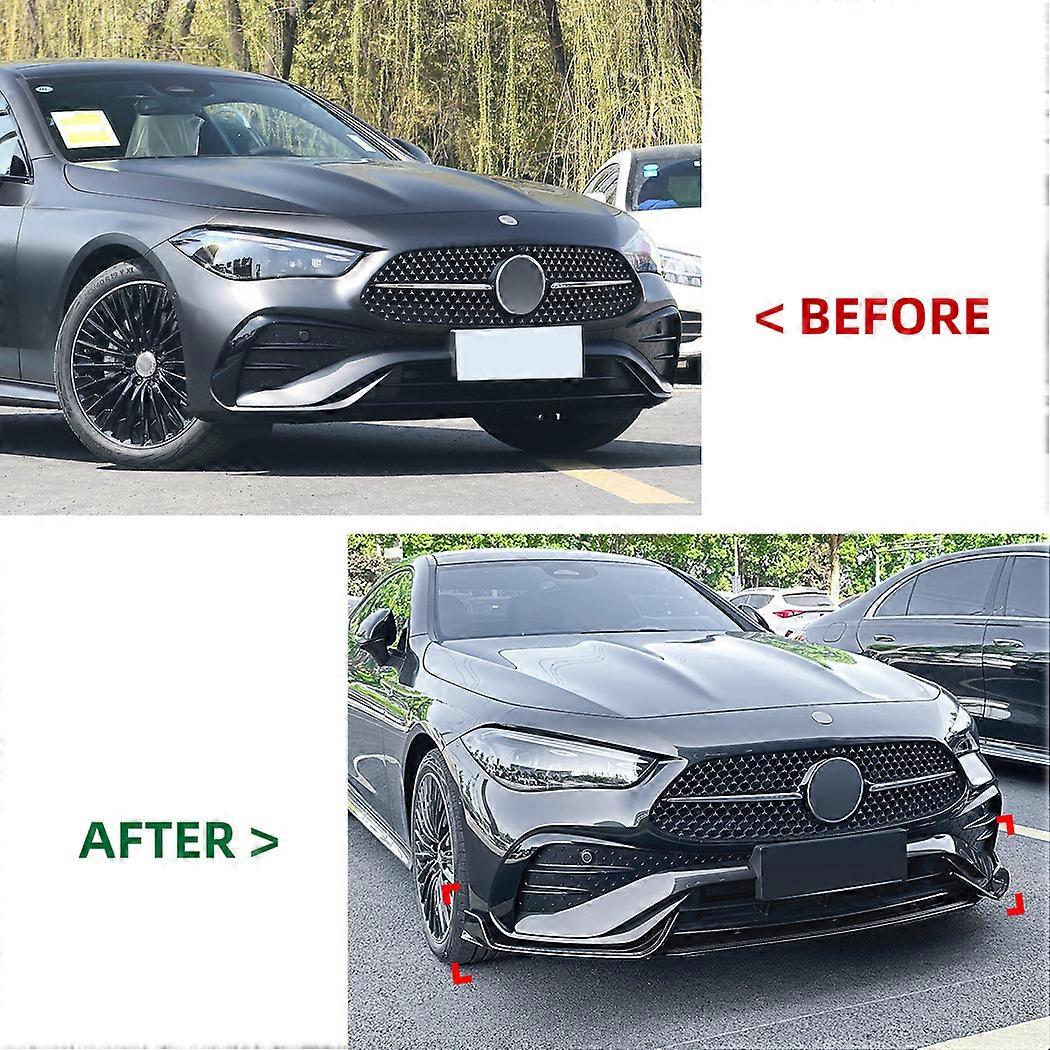 For Mercedes Benz CLE Coupe C236 2024+ AMG Front Bumper Lip Splitter ...