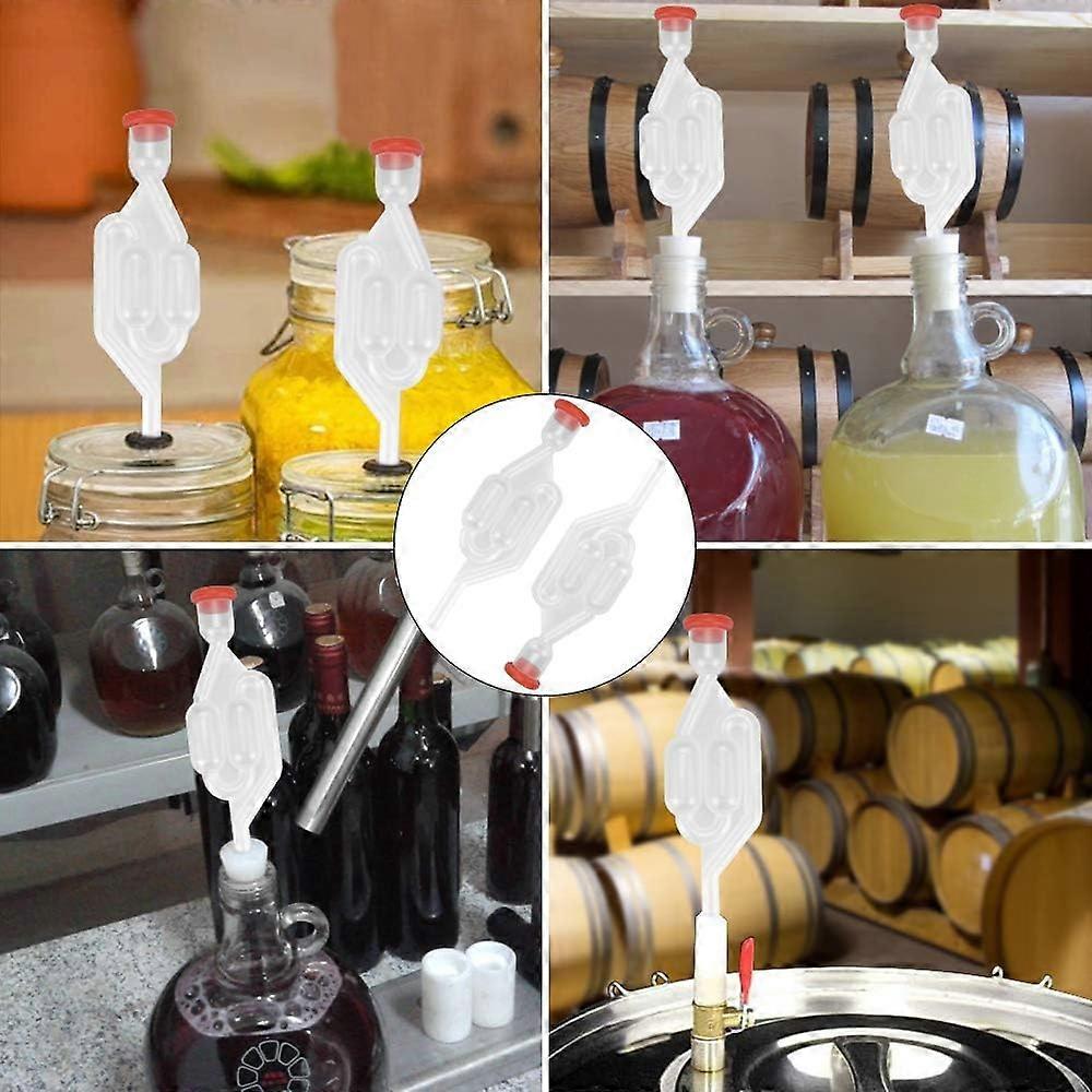Fermentation Airlock, S-Shape Air Lock, Fermenter Check Valve Airlock ...