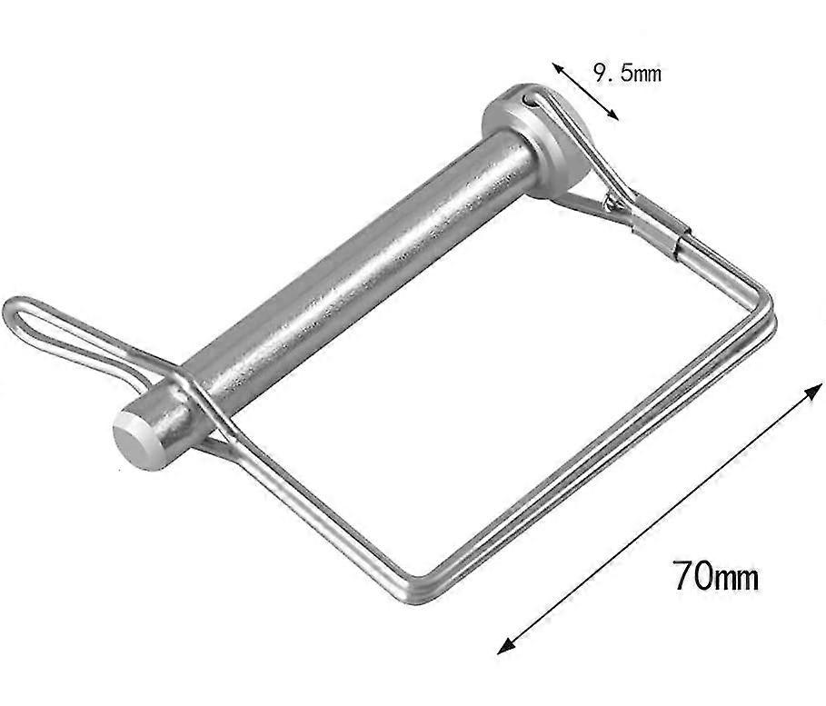 3/8 Trailer Coupler Pin Stainless Steel Heavy Duty Shaft Locking Pin ...