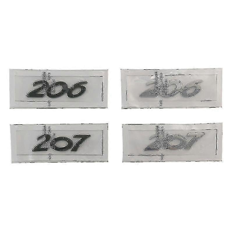 High Quality 3d Abs Auto Rear Trunk Decal Emblem Badge Letters Sticker ...