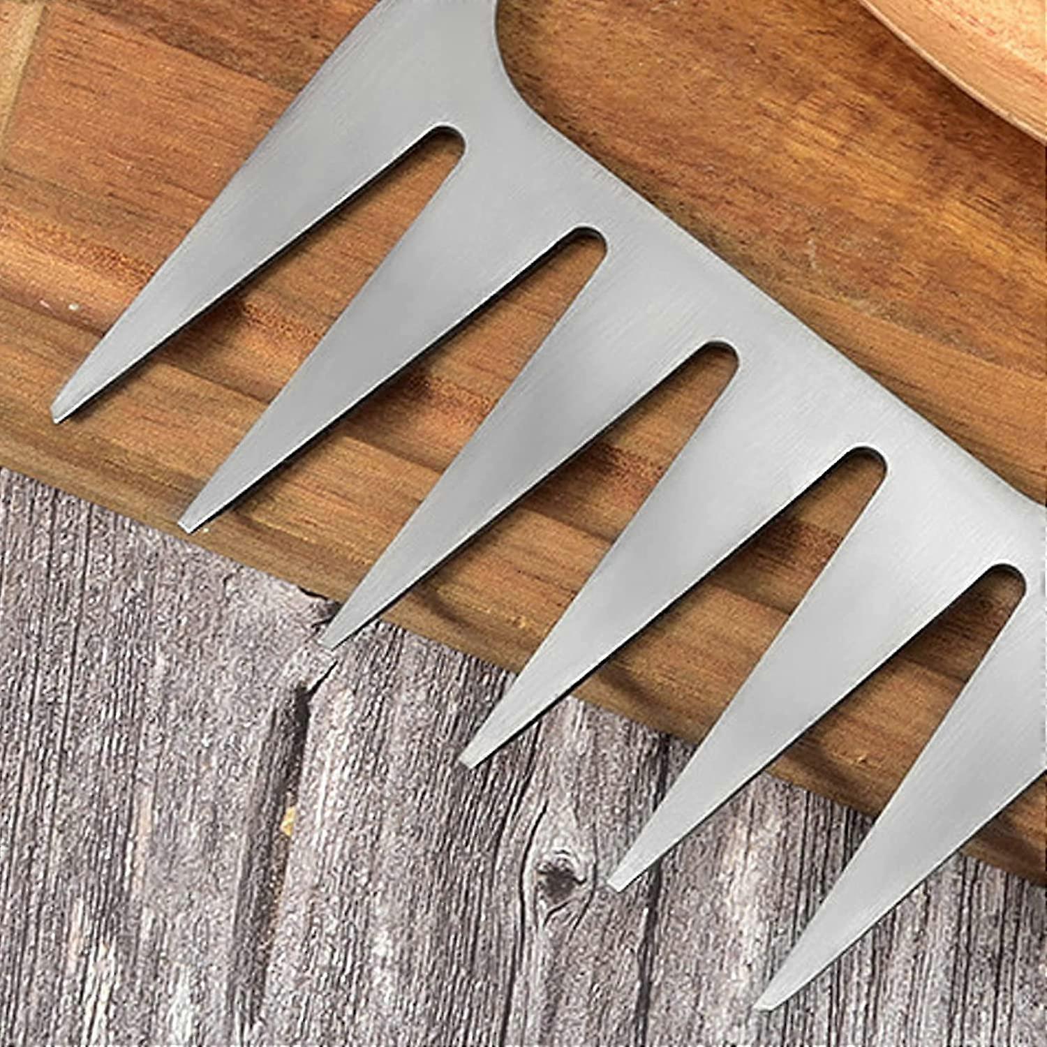 Stainless Steel BBQ Claw Shredding Meat Bear Claws Stainless Steel Meat ...