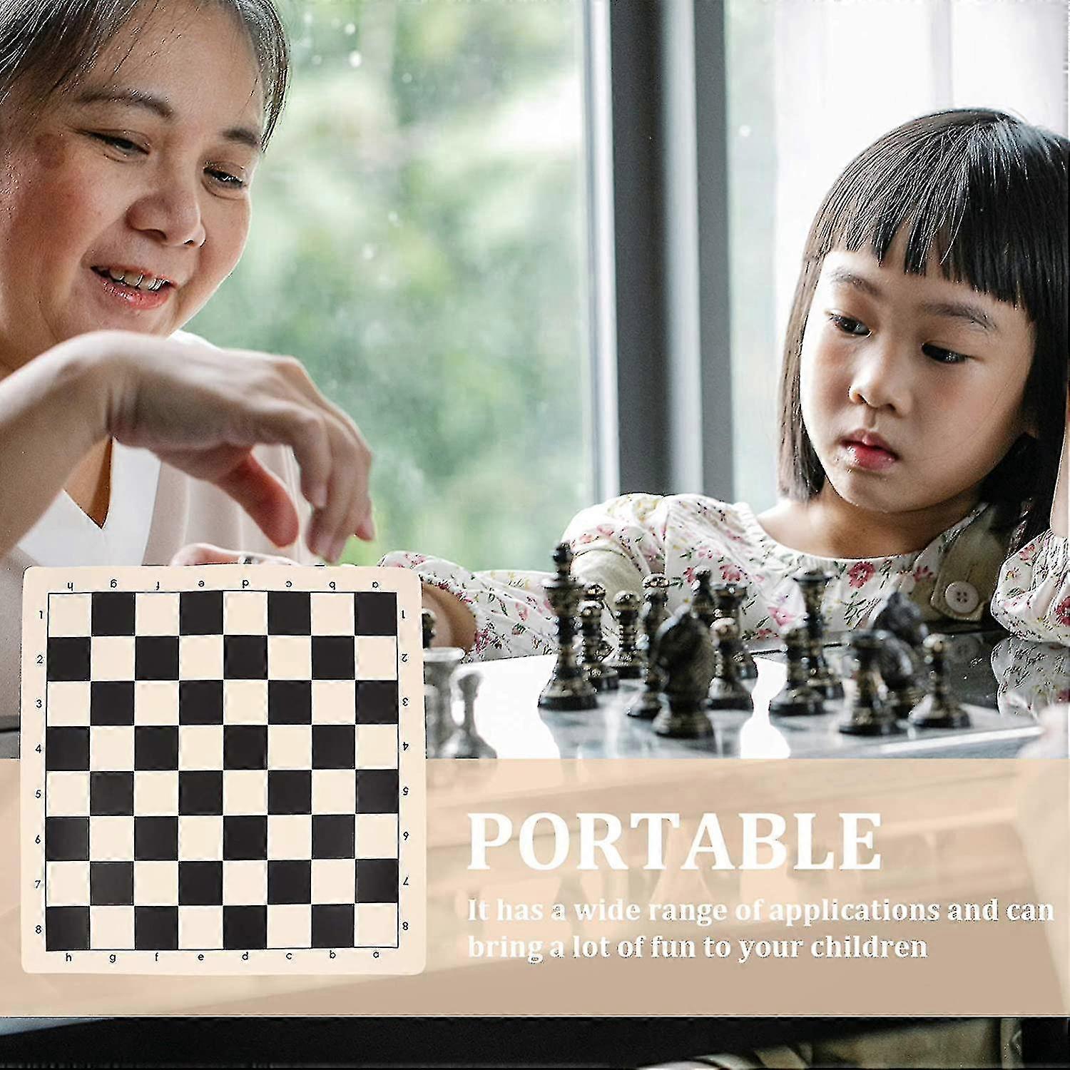 Roll Up Chess Board Roll Up Chess Mat Tournament Chess Mat Travel ...