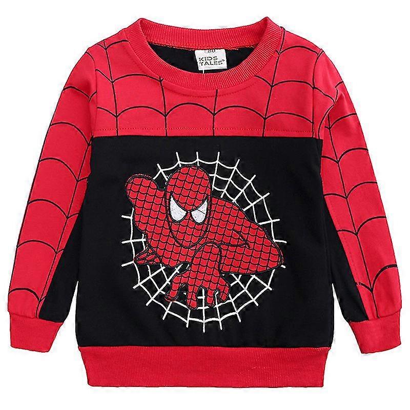 Kids Boys Spiderman Tracksuit Set Sport Sweatshirt + Vest + Pants ...