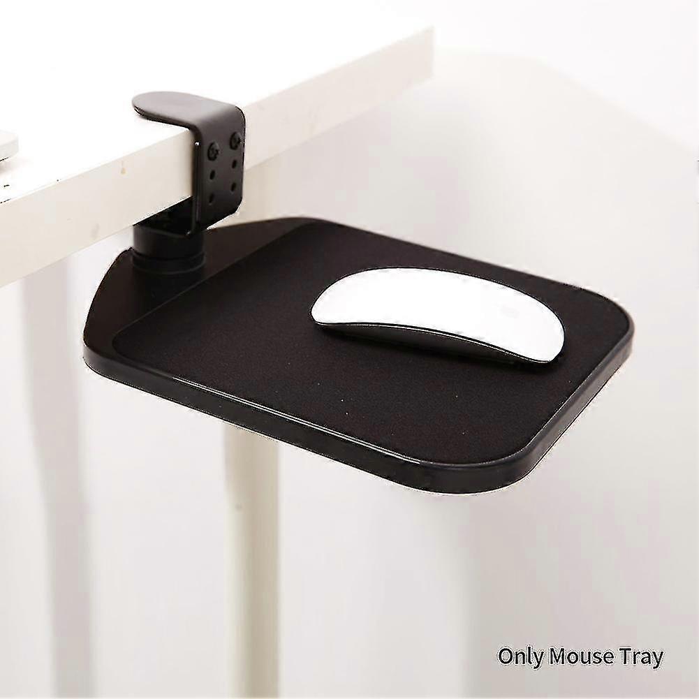 Under Desk Extension Board Mouse Tray Home Office Clamp On Platform ...