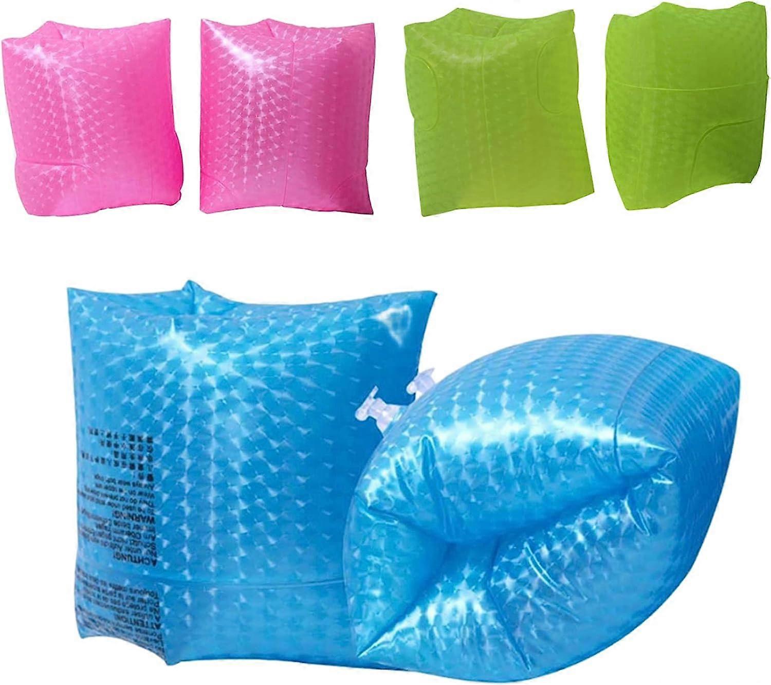 Swimming arm float ring inflatable floating arm band children adults 3 ...