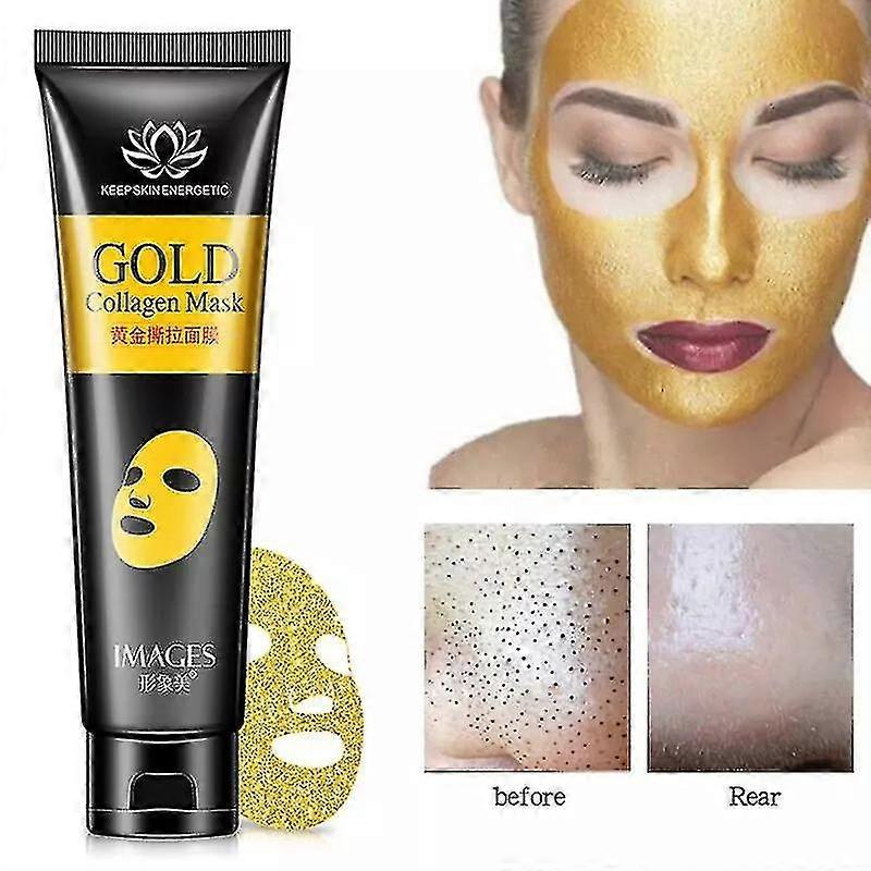 Deep Cleansing Gold Collagen Tear Off Face Mask Blackhead Removal ...
