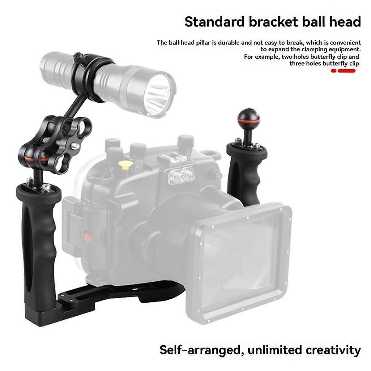 Underwater Camera Tray Stabilizer Dual Handle Rig, Underwater Tray ...