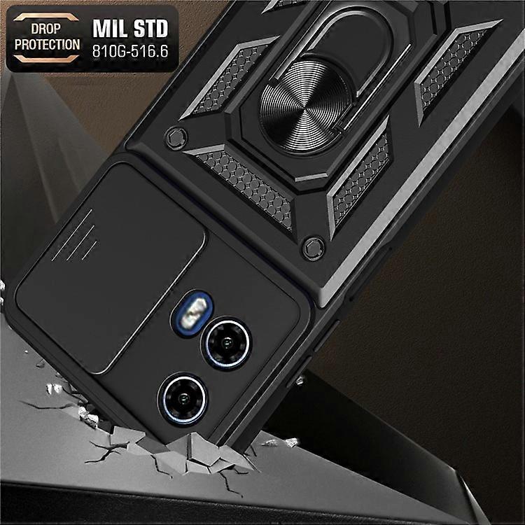 Compatible For Motorola Moto G04 4G / G24 4G Phone Shell PC+TPU Back ...