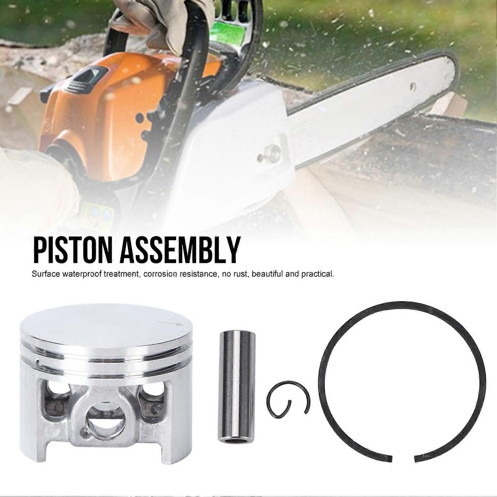 44mm Piston Assembly Set Replacement Chainsaw Accessory Fit for STIHL ...
