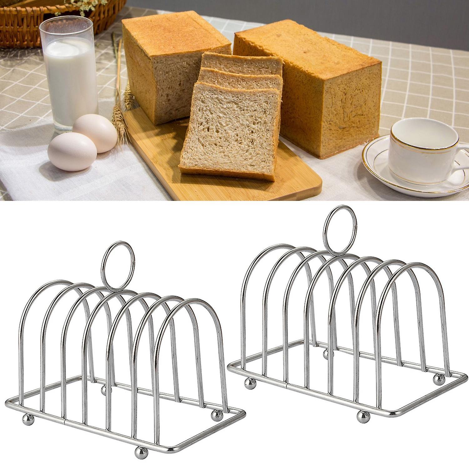 Bread Rack Non-deformable Loop Carry Handle Non-Stick Ball Feet Rust ...