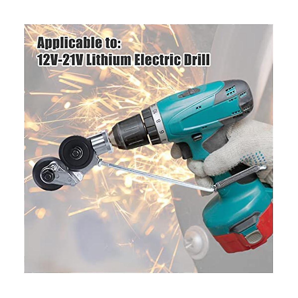 Electric Drill Plate Cutter, Electric Drill Shears Attachment Cutter ...