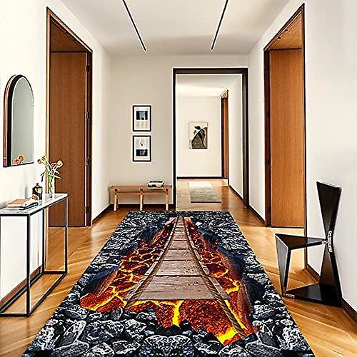 Large 3d Optical Illusion Rug Colorful Vortex Trippy Realistic Area ...