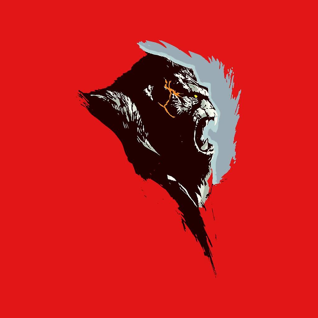 King Kong Rage Side View Brush Stroke Men's Varsity Jacket | Fruugo US