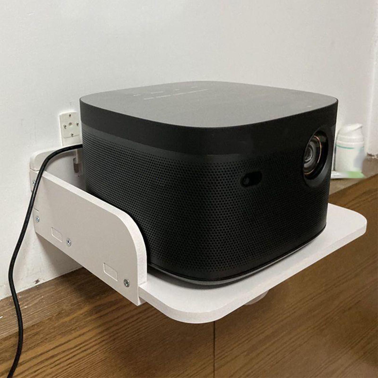 Wall Mount Projector Shelf Rack Punching Free Versatile Space Saving ...