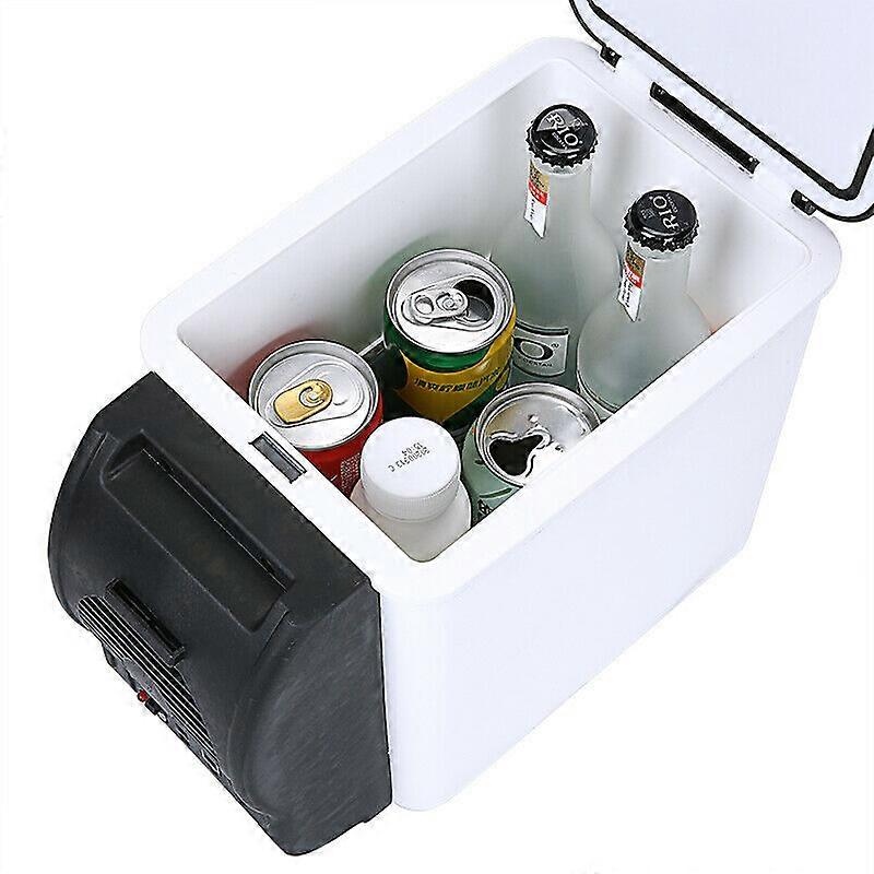 Ny 6L 12V bærbar mini bil fryser kjøler varmere elektrisk kjøleskap ...