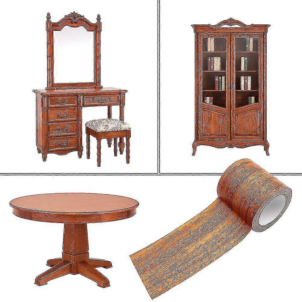 Imitation Woodgrain Duct Tape Wood Grain Tape For Floor Scratch Repair ...