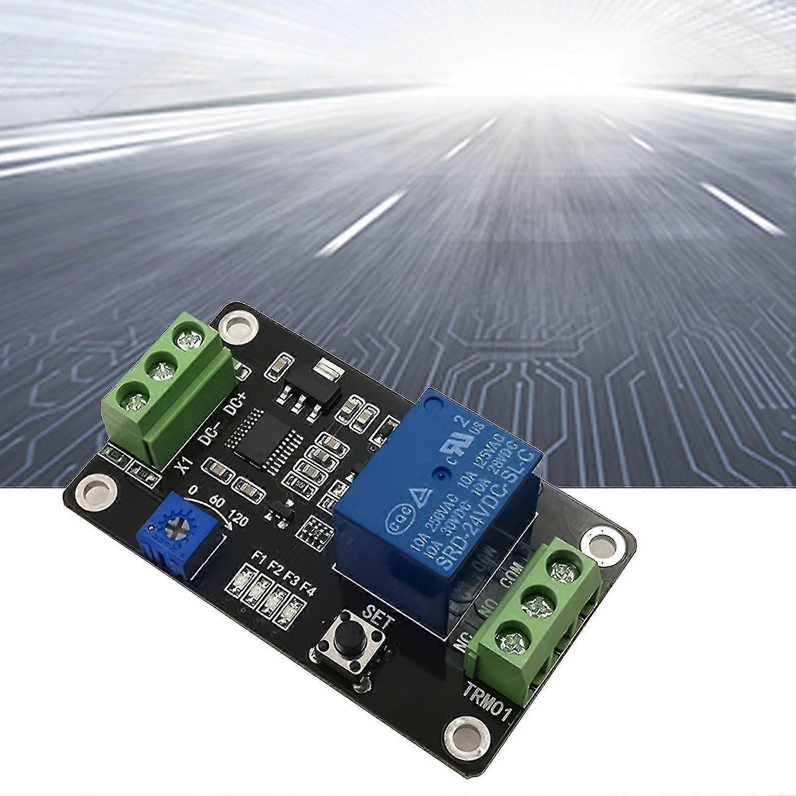 Trm01 Time-Delay Relay Module Multi-Functional Self-Locking Pcb Reverse Protection Delay Timer ...