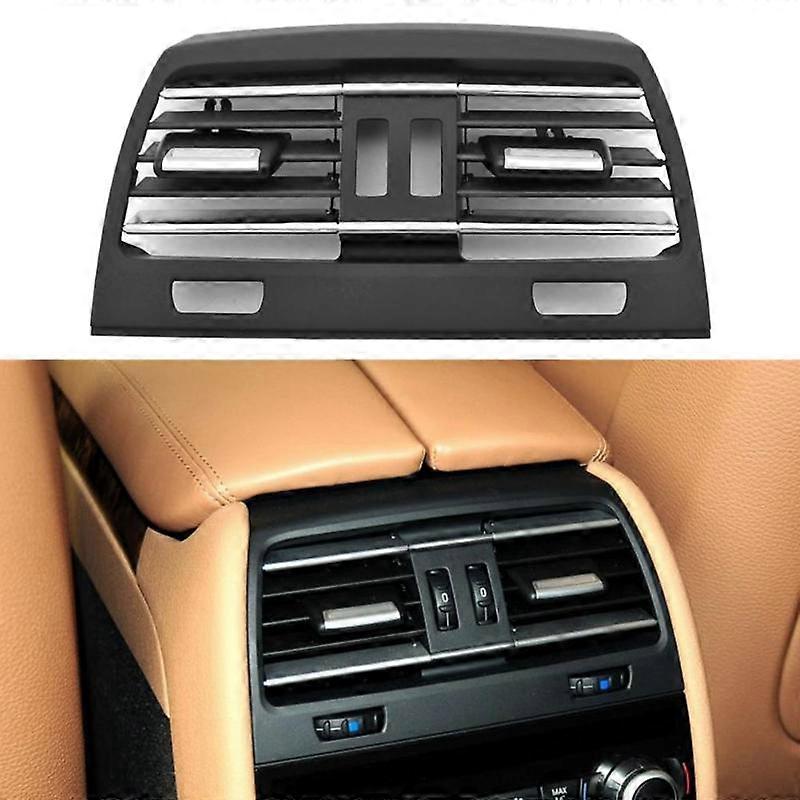 Car Rear Center Console Vent Panel Outlet Grille Cover AC Grille Cover ...