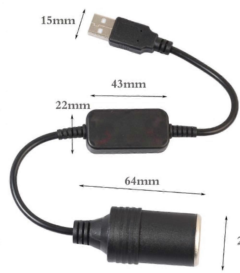 Car Cigarette Lighter Socket - USB Port to 12V Car Cigarette Lighter ...
