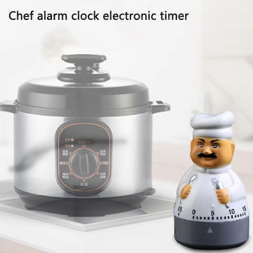 Kitchen Timer Cooking Timer 60 Minutes Count Down Timer,chef Shaped ...