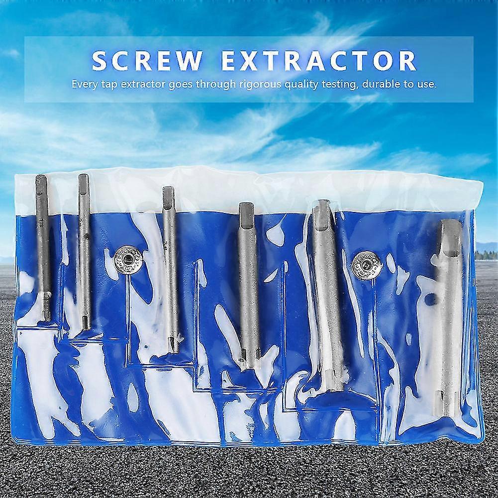 4 Flute Tap Extractor, Tapping Extractor Screw Extractor Steel Broken ...