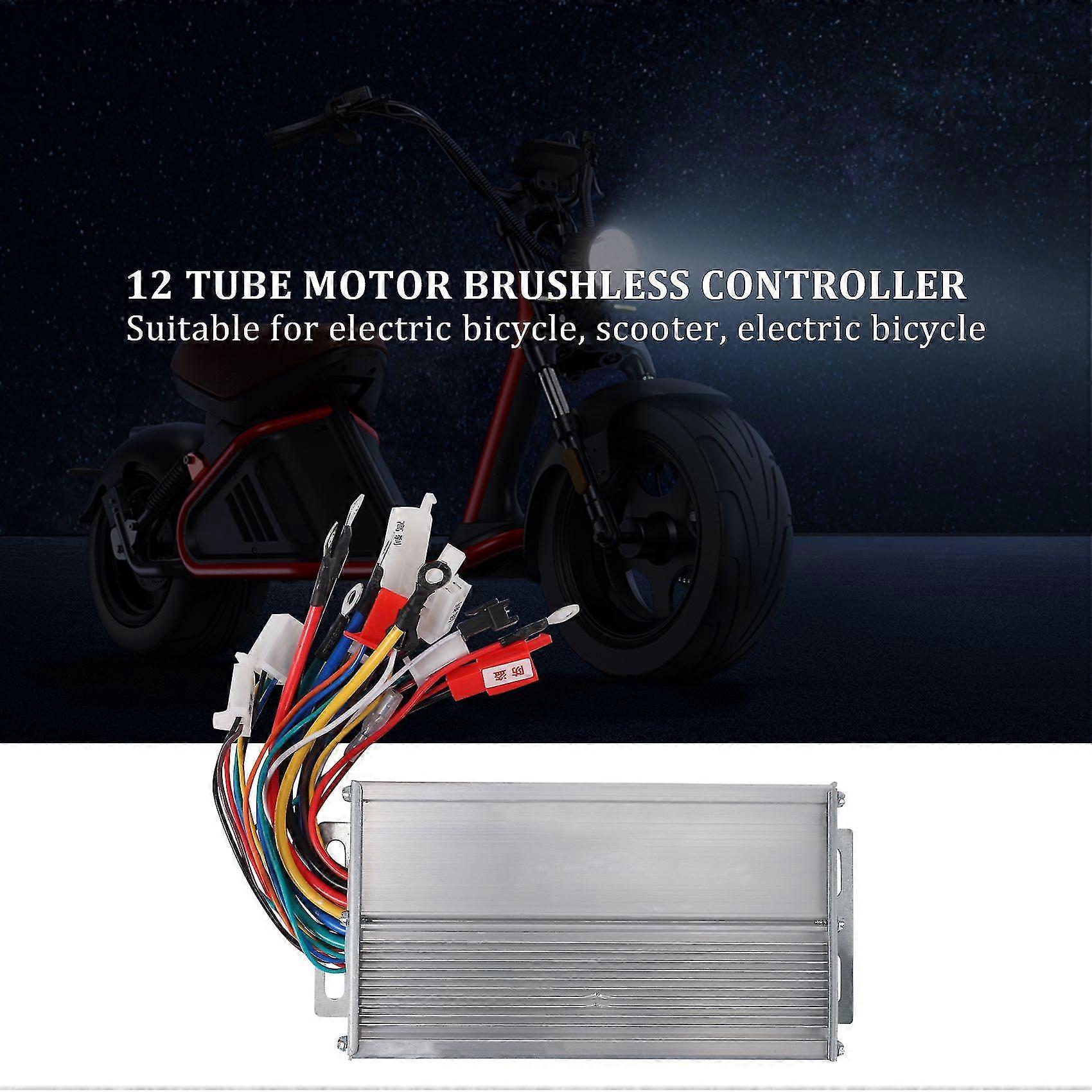48v 500w Brushless Controller, Aluminium Alloy E-bike Brushless Motor ...