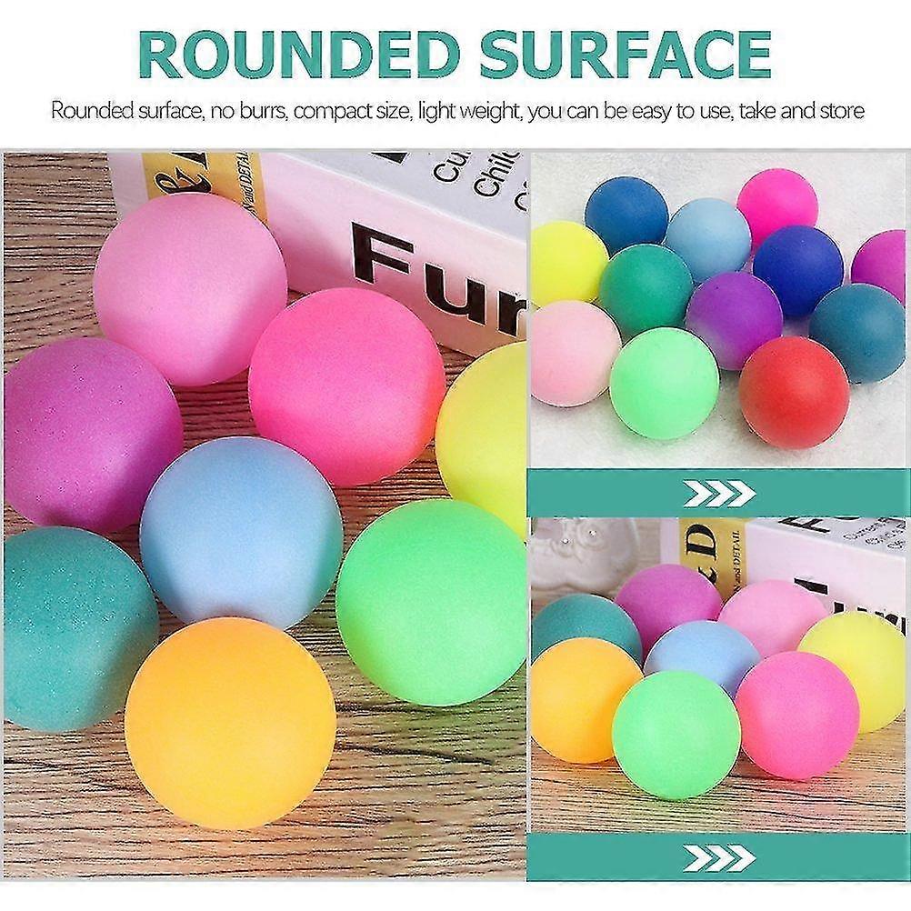 Fine Quality Ping Pong Balls Assorted Wordless Table Tennis Plastic ...