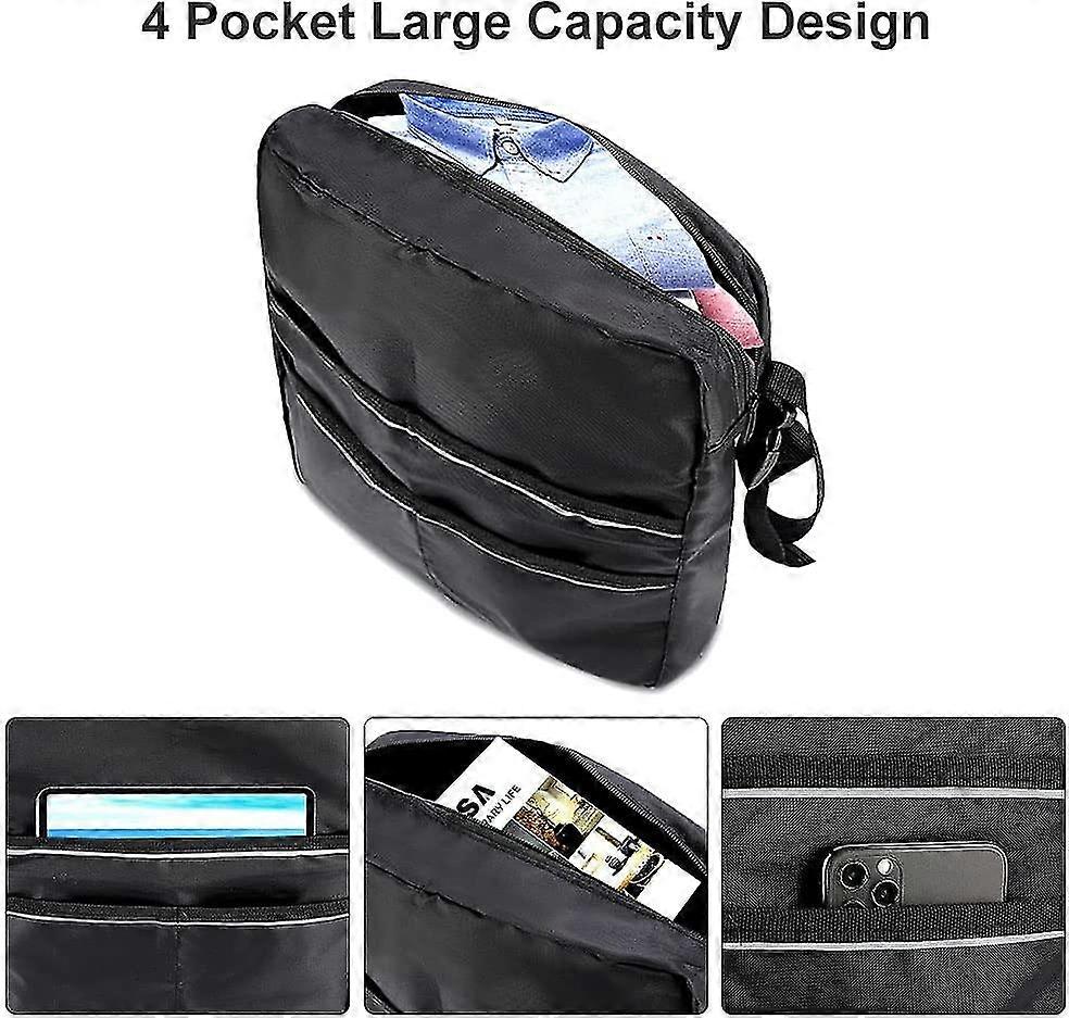 Wheelchair Bag With Pockets, Large Capacity Wheelchair Backpack Bag ...