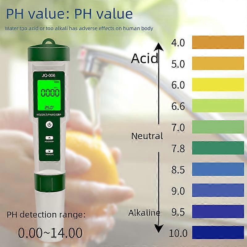 Water quality testing pen salinity hydrogen resistivity temperature ...