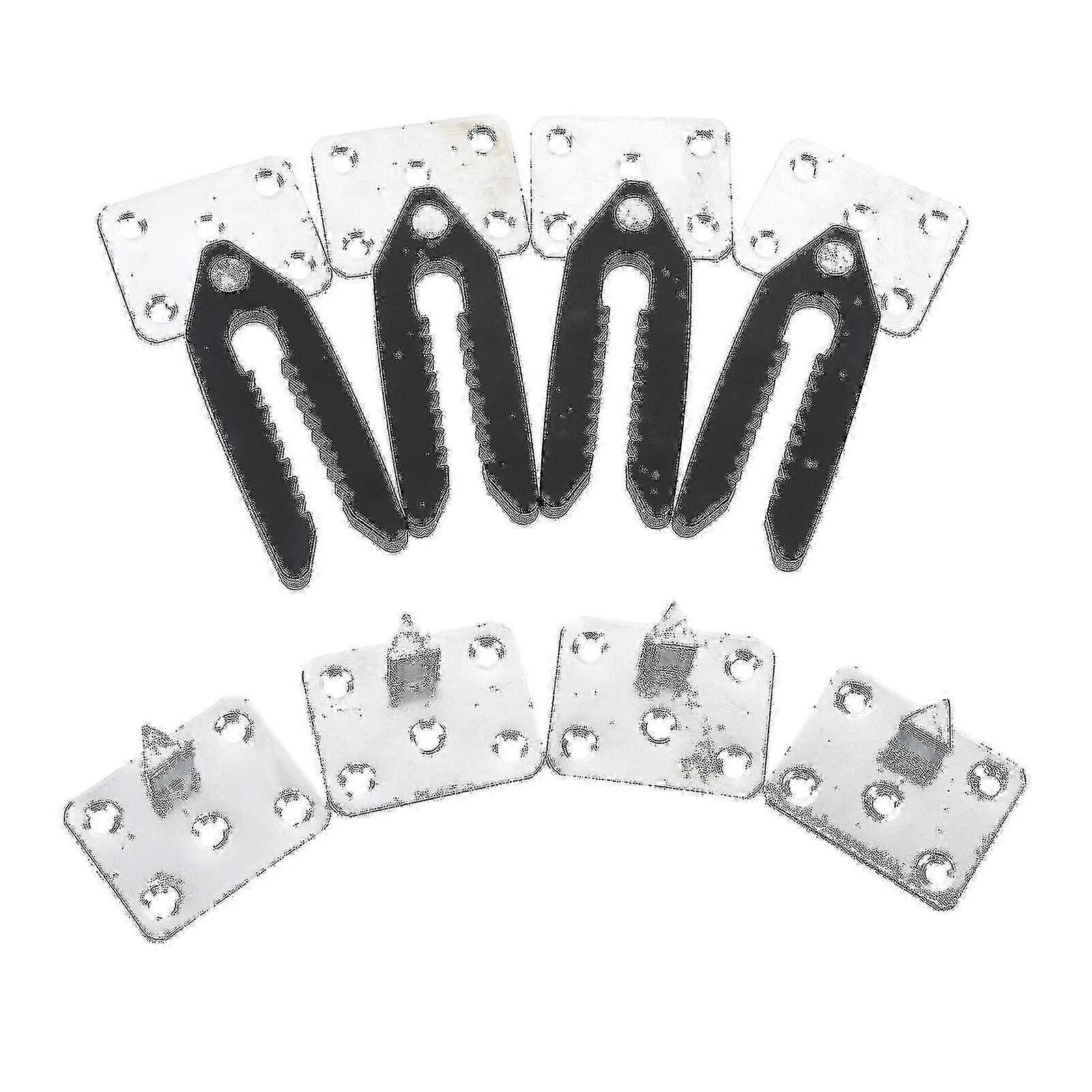 4 Pcs Retainer Holder Alligator Clamps Sofa Sofa Connection Bracket ...
