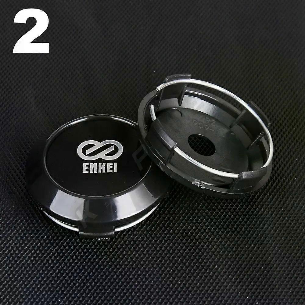 4PCS Wheel Caps 60MM Clip Diameter Sport Rim Cover Cap ENKEI Logo ...