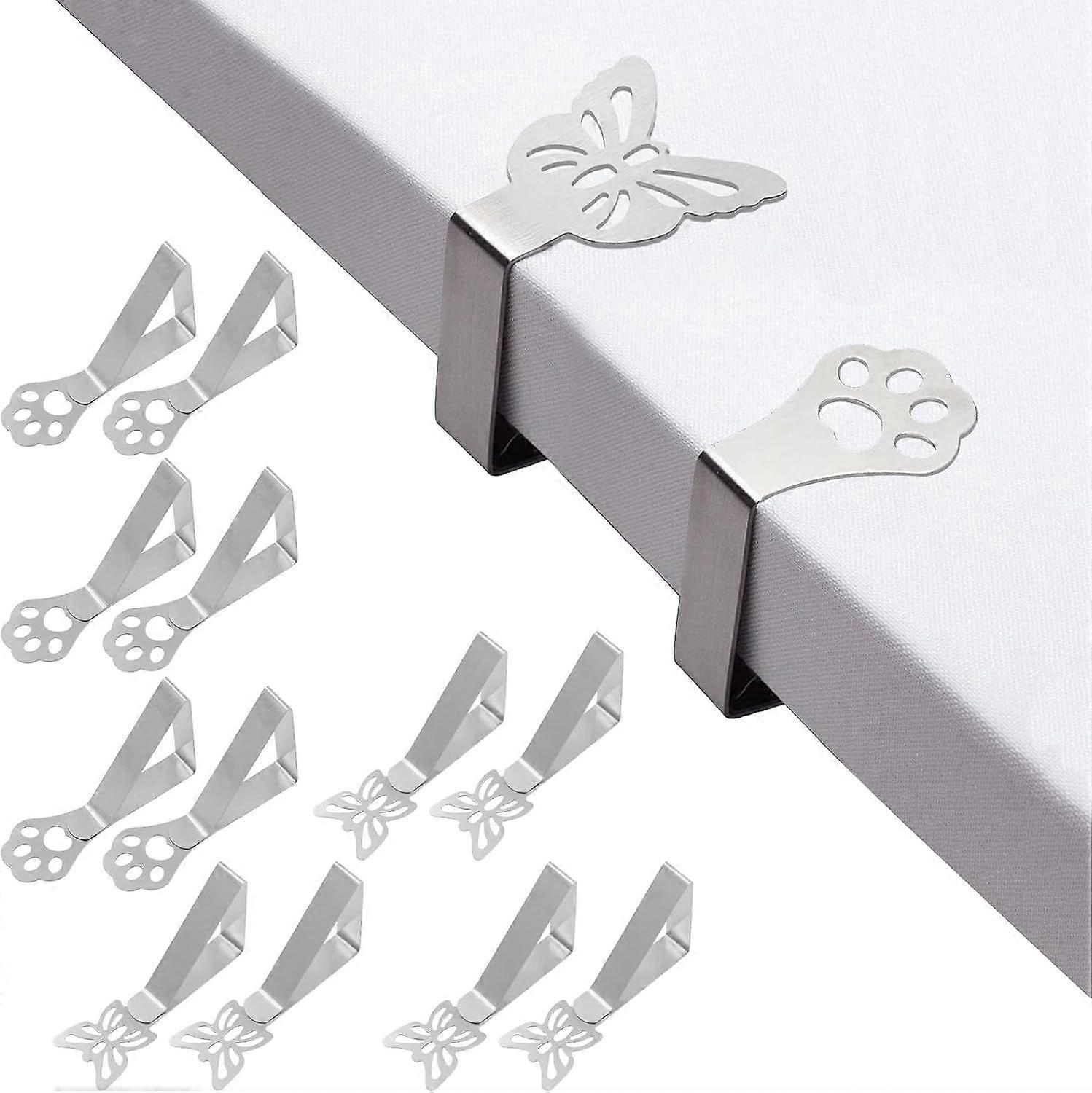 12 Pieces Outdoor Tablecloth Clips 7 x 4 cm Thick Non-Slip Tablecloth ...