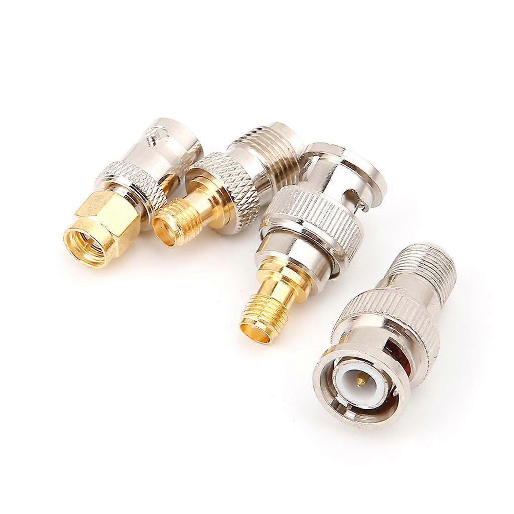 20pcs N Type BNC TNC SMA RF Connector Adapter Kit Test Converter Silver ...