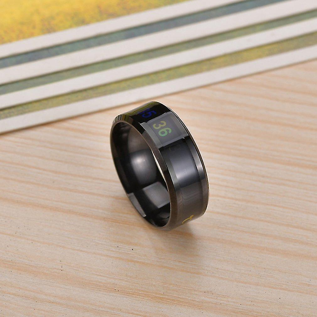 Smart Sensor Temperature Ring Modern Real-time Intelligent Temperature ...