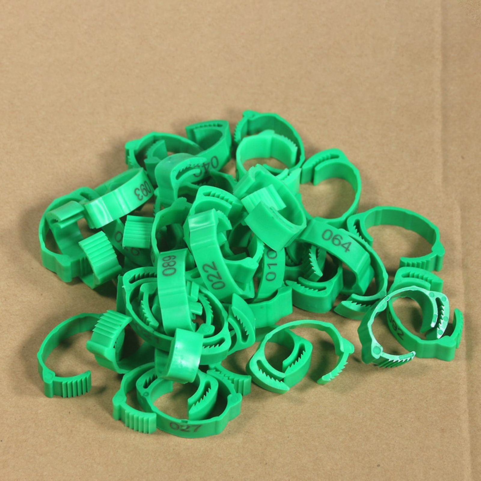 100pcs Chicken Ring Adjustable Buckle Design Easy-assembled Duck ...