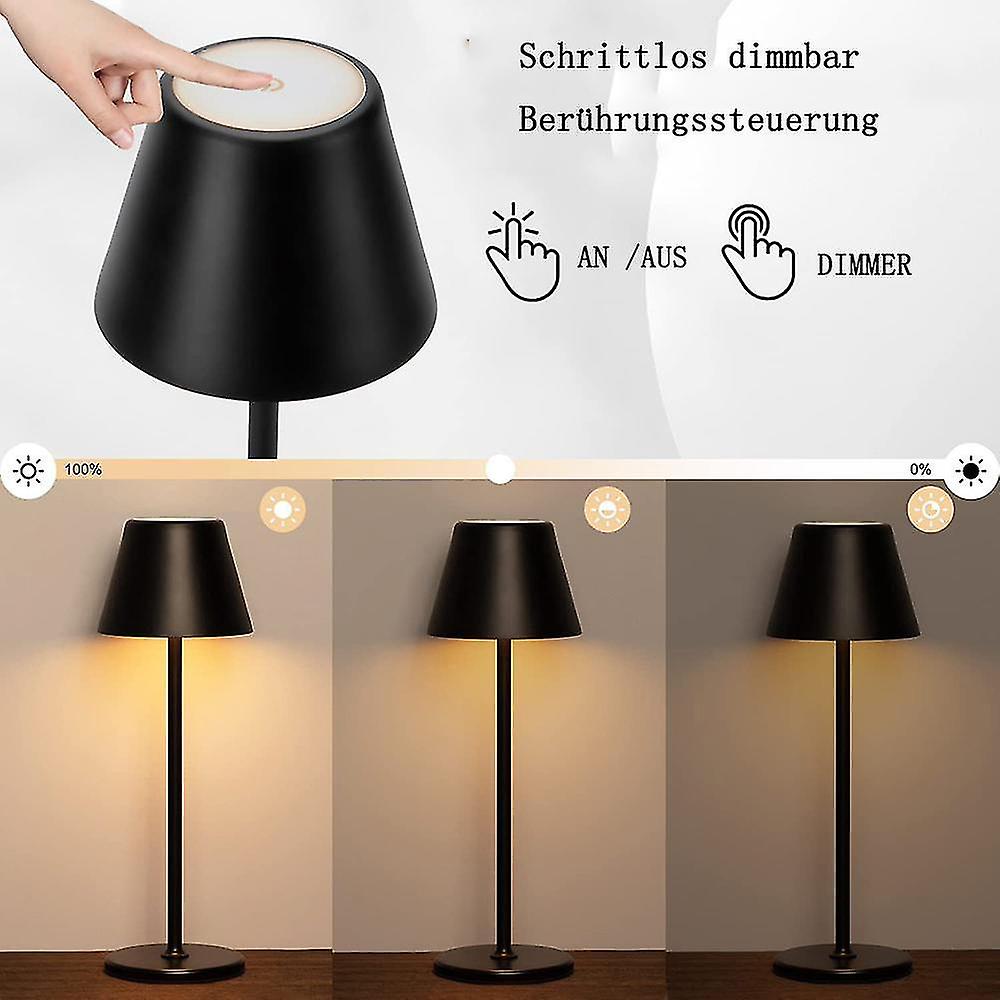 Fabelhafte Tischlampe Touch Kabellos Ebenbild